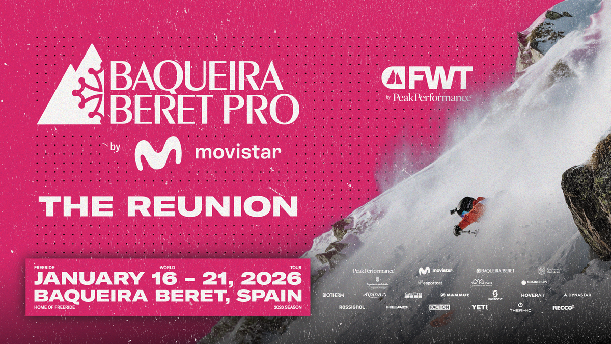FIS Freeride World Tour By Peak Performance 2026 Begins With The ...